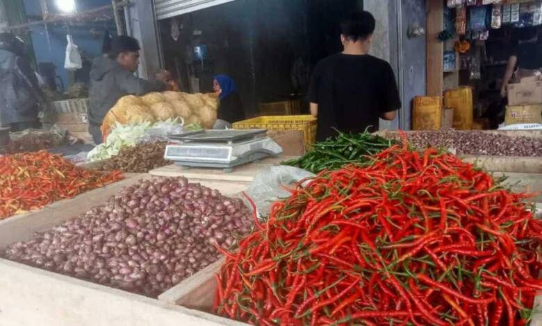 Harga Cabe-cabean Merangkak Naik di Pasar Kota Sukabumi, Ini Penyebabnya