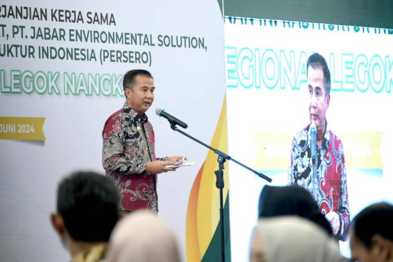 Jabar Teken MoU dengan PT Jabar Enviromental Solutions
