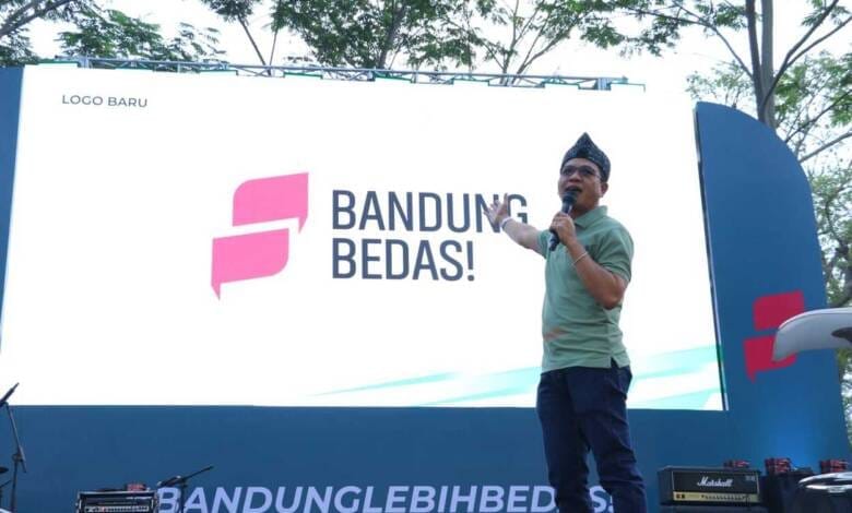 Logo Baru Bandung Bedas Diluncurkan Petahana