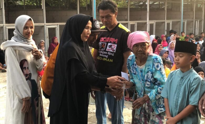 Owner Objek Wisata Bukit Sunset Hill Santuni Ratusan Anak Yatim & Jompo di Kota Sukabumi